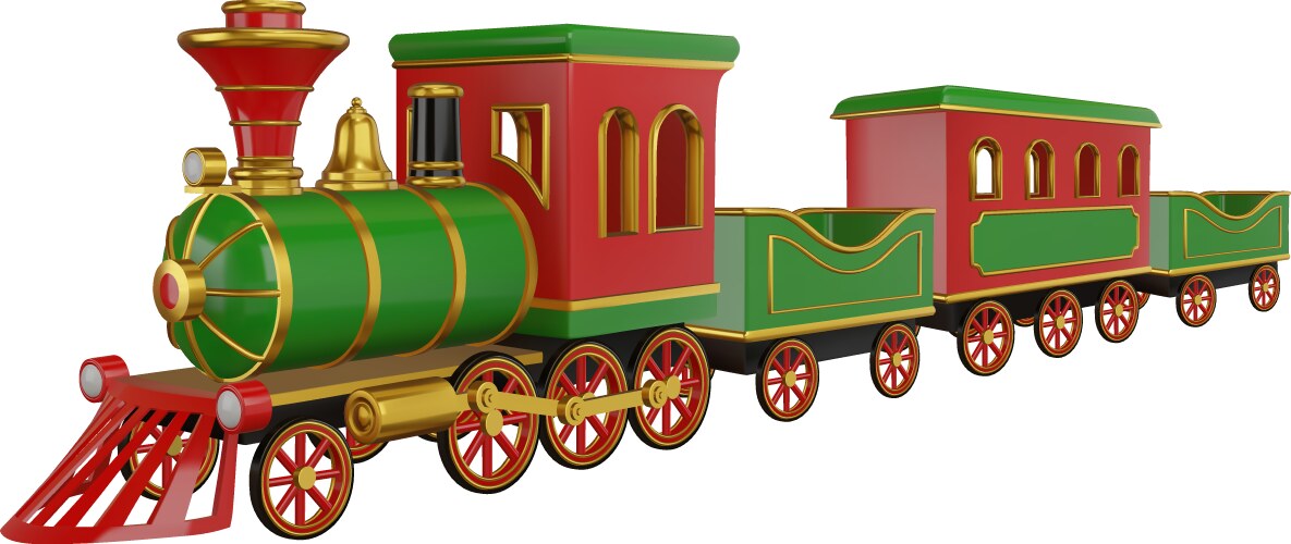 Steam Trains Side View Clipart