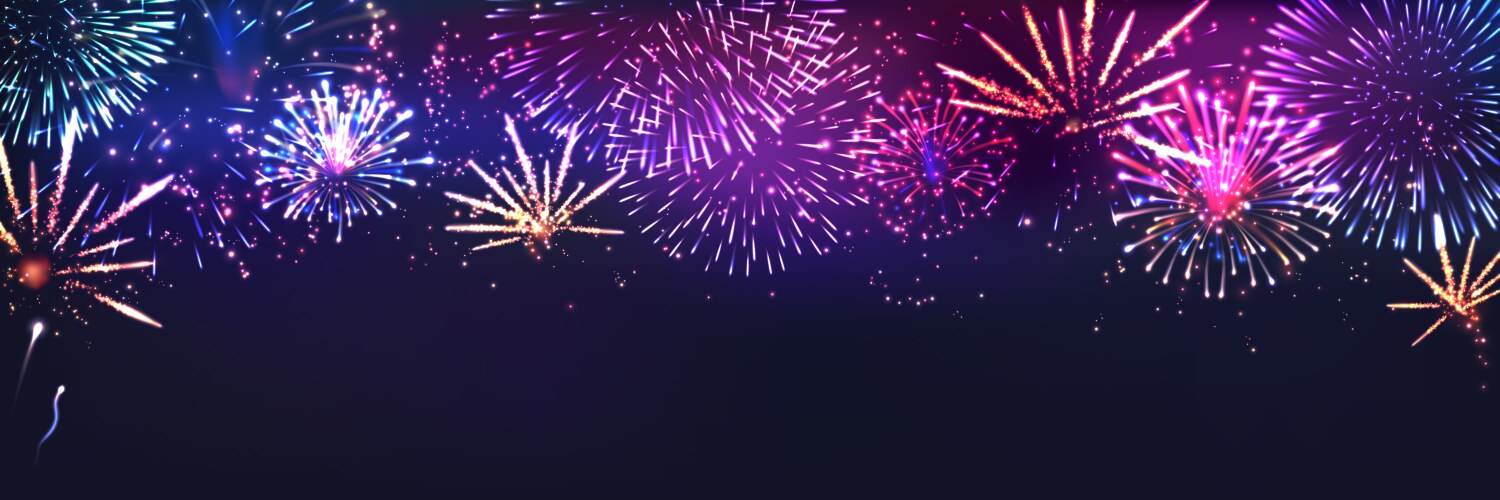 Firework animation frame Royalty Free Vector Image
