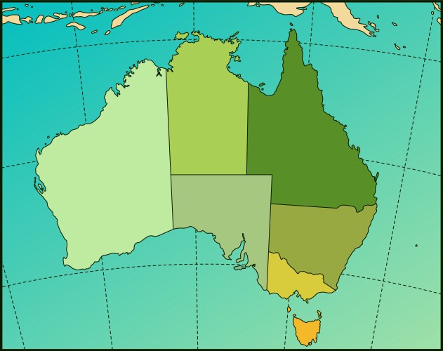 Map outline australia Vector Images & Graphics for Commercial Use ...