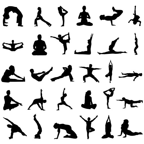 Yoga Royalty Free Vector Image - VectorStock