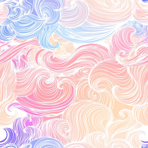 Abstract pattern waves background Royalty Free Vector Image