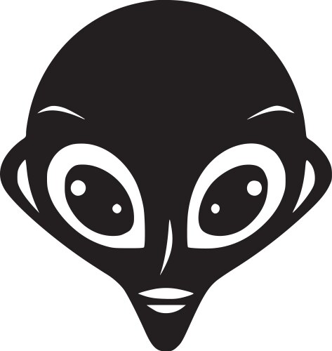 Alien Silhouette Vector Images (over 8,200)