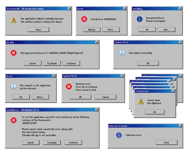 Windows Error Vector Images (over 2,500)
