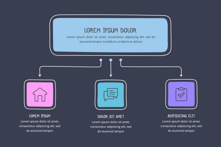 Hand Drawn Flow Chart Arrow Vector Images (over 270)