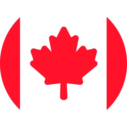 Canada Flag Round Vector Images (over 1,800)