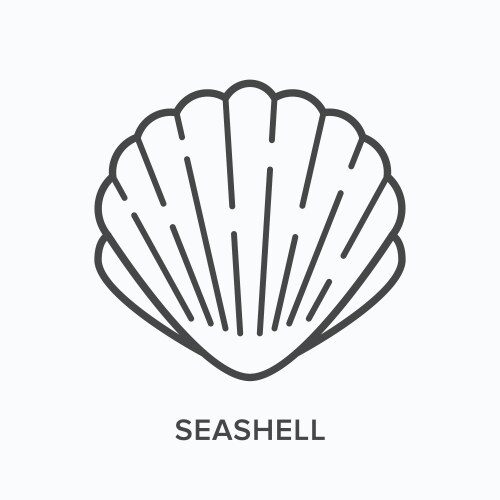 Seashell Outline Vector Images (over 7,600)
