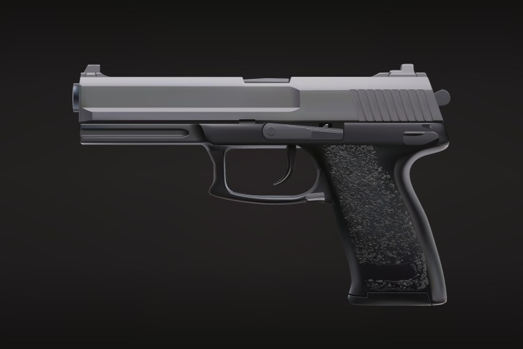 Realistic Gun Vector Images (over 1,800)