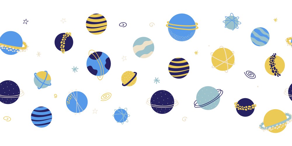 Solar System Border Vector Images (over 300)