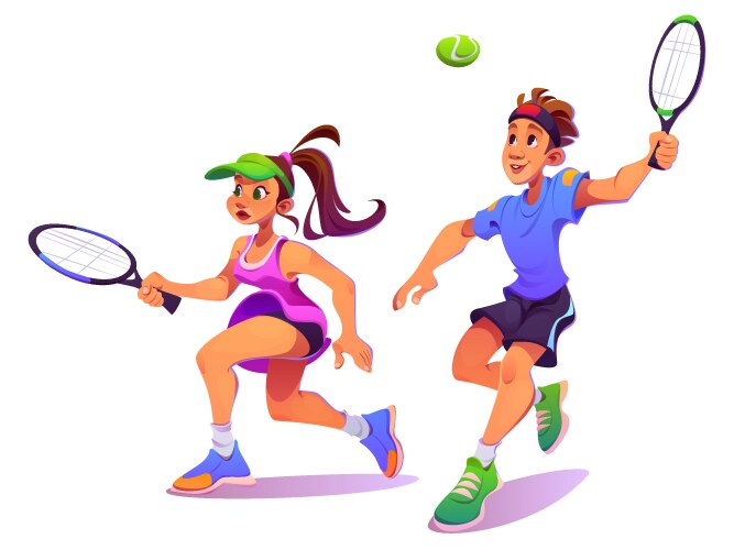 Tennis Racket Cartoon Vector Images (over 6,400)