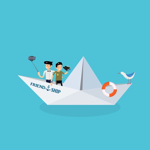 Friend Ship Day Vector Images (over 270)