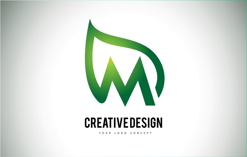 Leaf Logo M Vector Images (over 3,400)