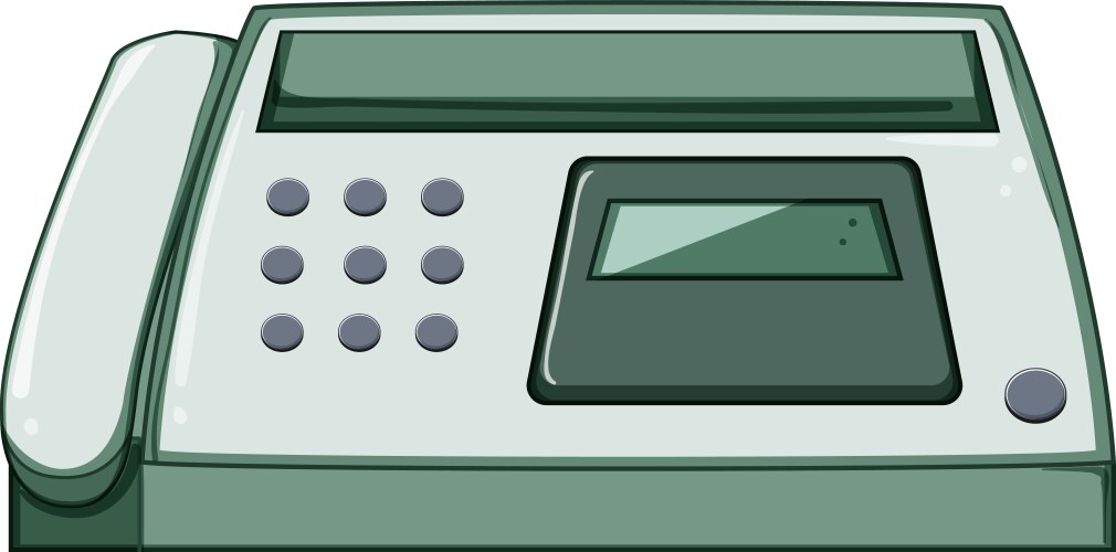 Cartoon Fax Machine Vector Images (over 370)