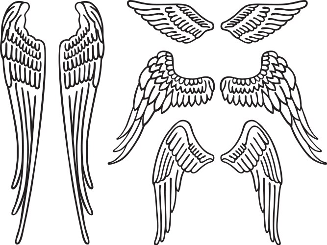 Angel Wings Vector Images (over 49,000)