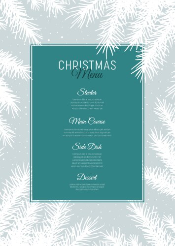 Christmas Menu Border Vector Images (over 2,000)