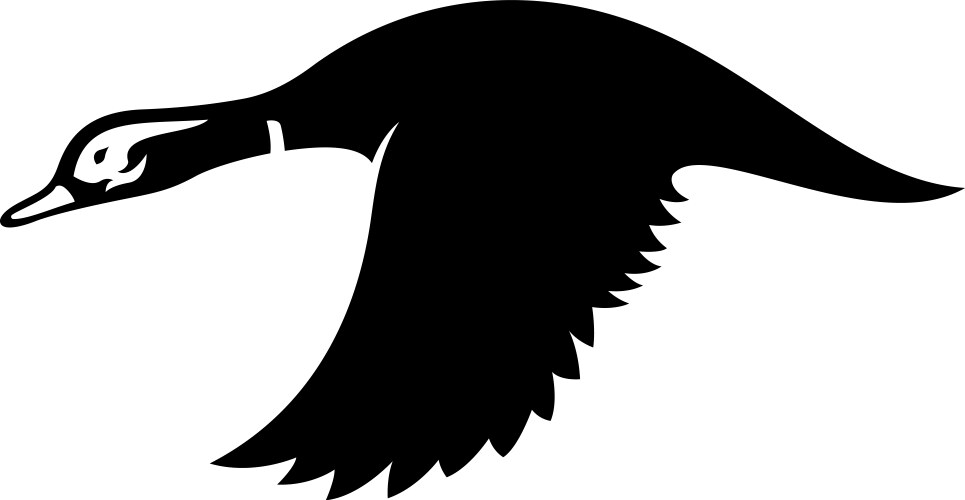 Duck hunting template Royalty Free Vector Image