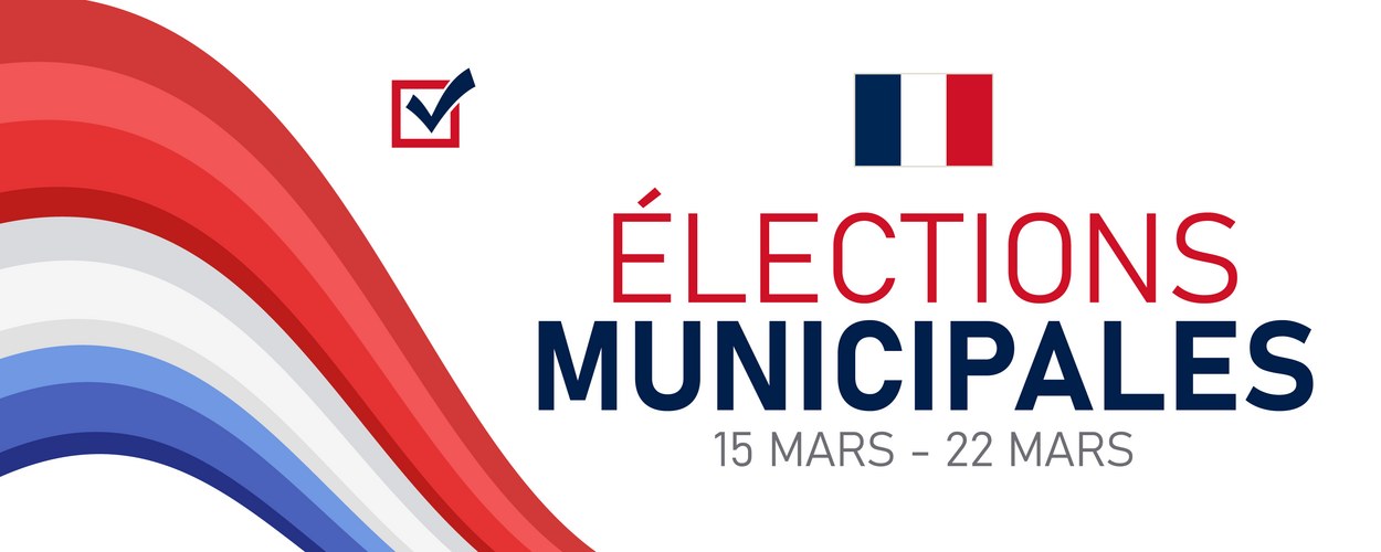 French Municipal Elections 2026 - Tricolor Map – Royalty-Free Vector ...