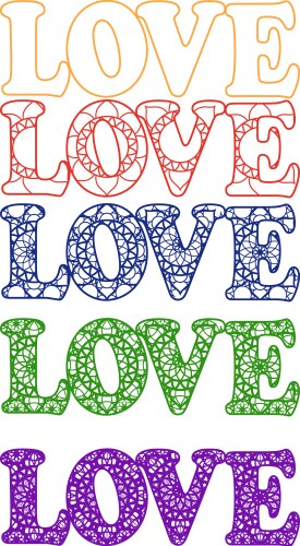 Laser Cut Love Vector Images (over 910)