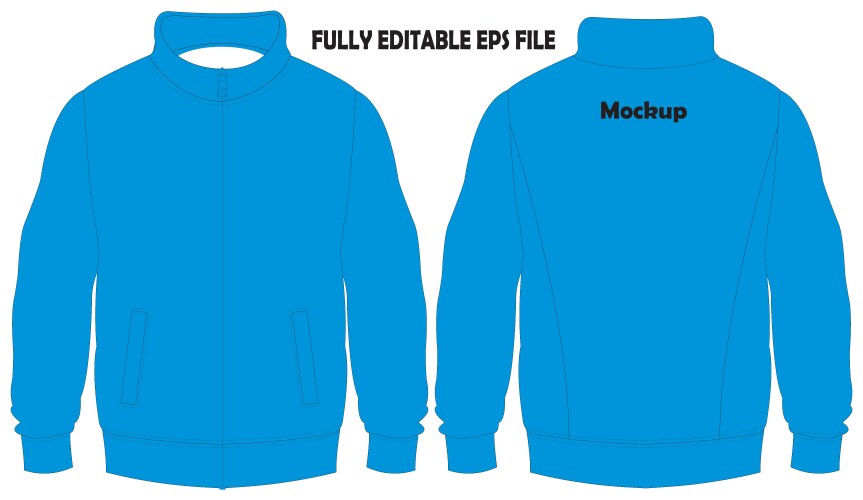 Bomber jacket mock ups sublimated templates Vector Image