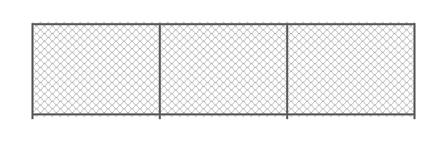 Set seamless chain link different chains Vector Image