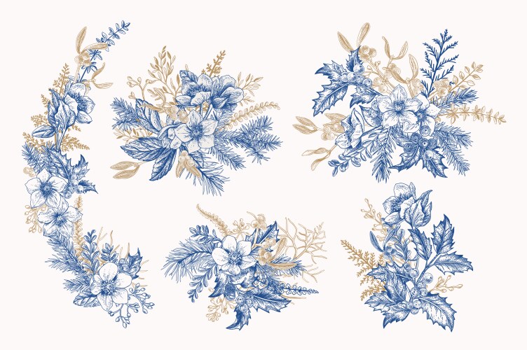 Blue Flower Border Vector Images (over 19,000)