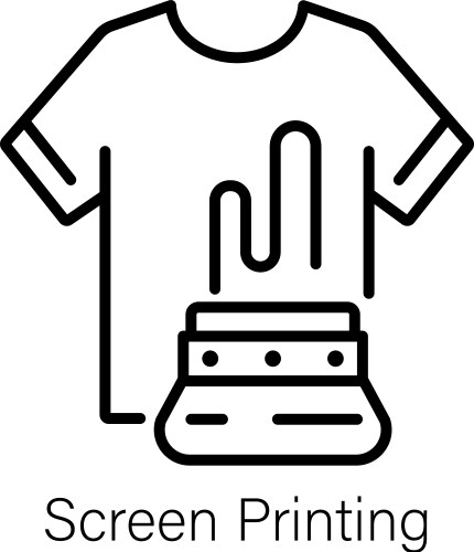 Layered printing Royalty Free Vector Image - VectorStock