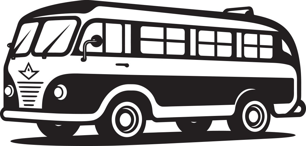 City bus route map with urban landmarks colorful Vector Image