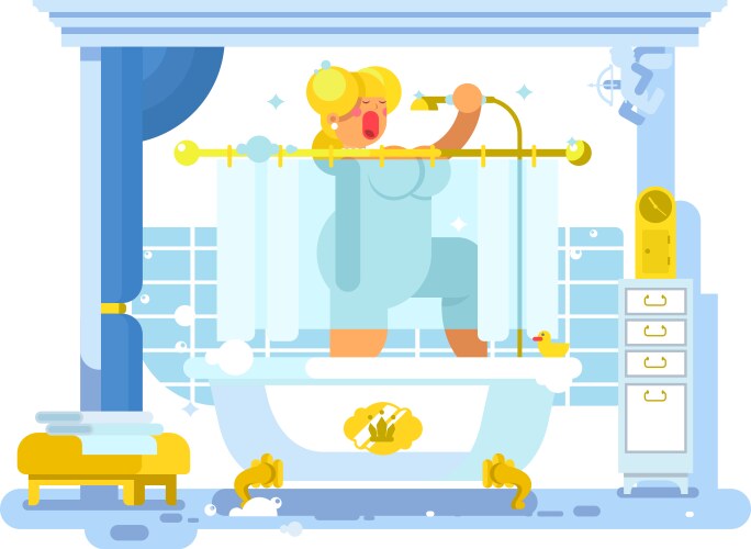 Sing In The Shower Clip Art