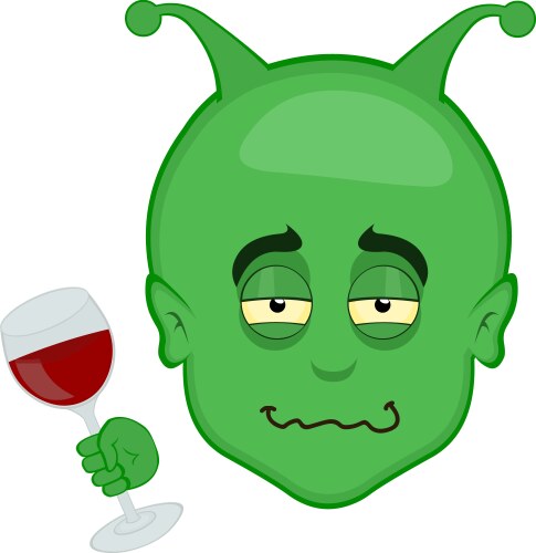 Alien Drinking Vector Images (over 510)