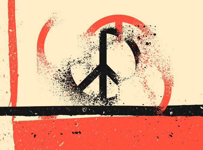Retro Peace Sign Vector Images (over 10,000)