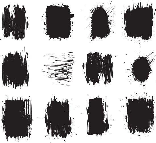 Grunge texture svg clip art design Royalty Free Vector Image