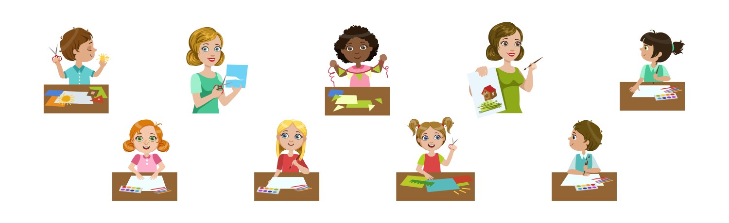 Children Workshop Vector Images (over 1,700)