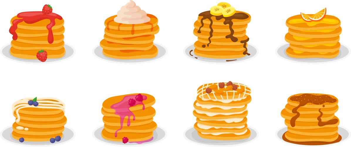 Pancake Cartoon Vector Images (over 5,900)