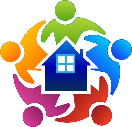 Teamwork & Collaboration Icon Royalty Free Vector Image