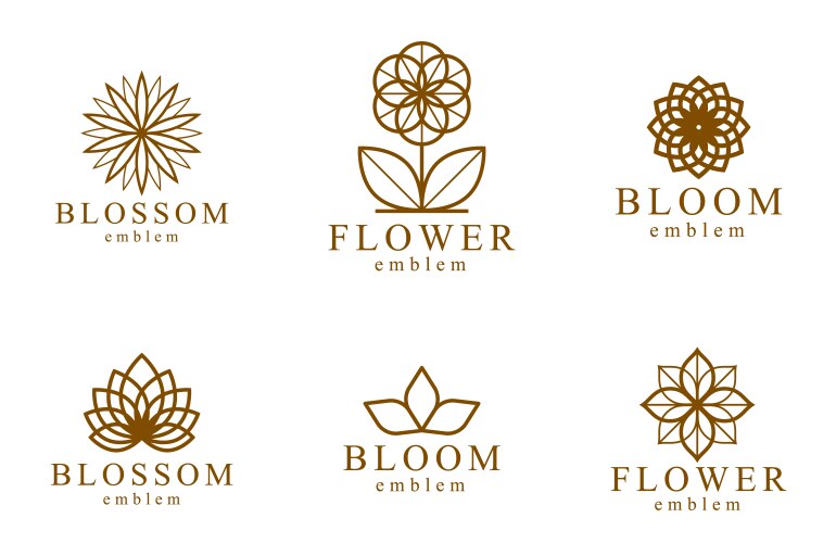 Geometric Flower Vector Images (over 210,000)