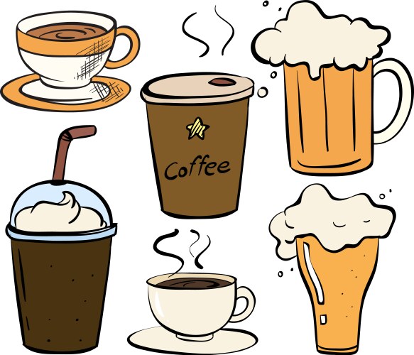 Cartoon Drinks Vector Images (over 210,000)
