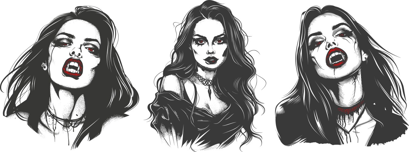 Gothic Vampire Vector Images (over 9,300)