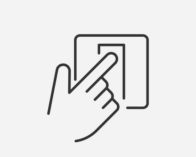 Light dimmer icon line trendy design electricity Vector Image