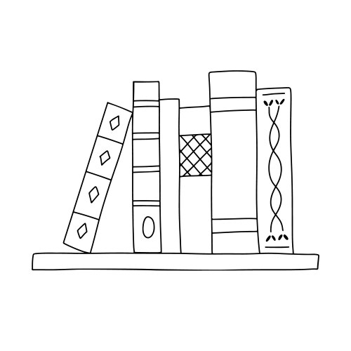 Stack of Books Outline Vector Images (over 4,000)