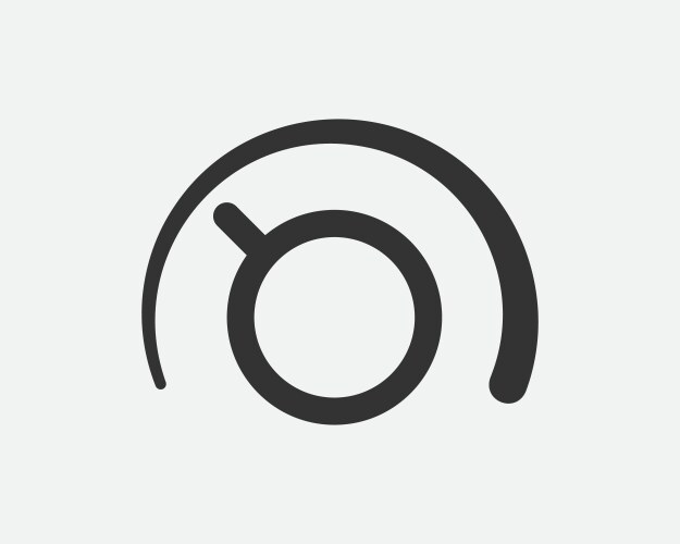 Light dimmer icon line trendy design electricity Vector Image