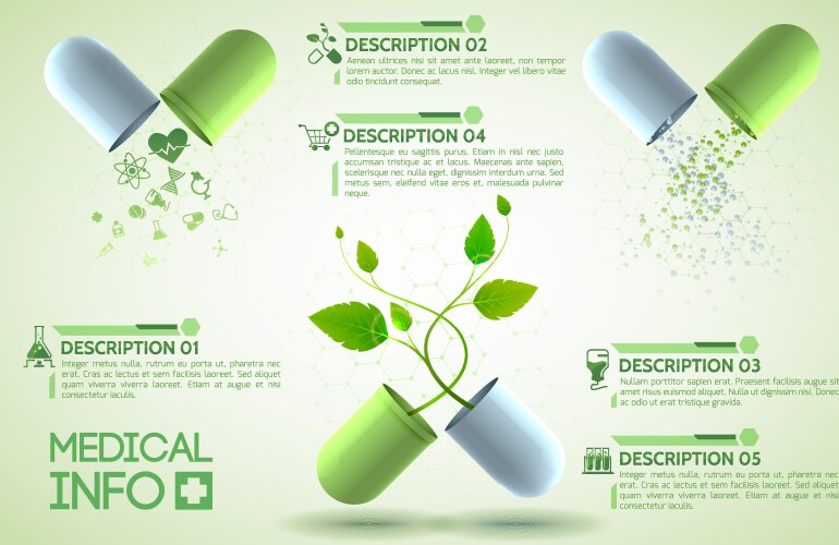 Medical help poster Royalty Free Vector Image - VectorStock