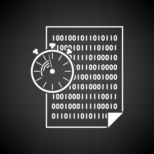 Fast development icon Royalty Free Vector Image