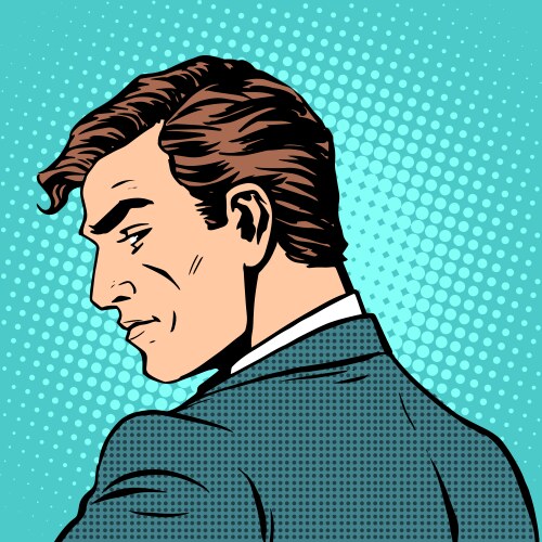 Never look back 02 Royalty Free Vector Image - VectorStock