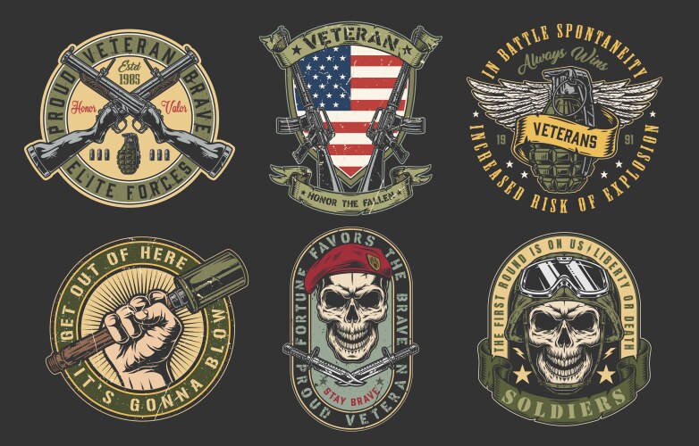 Veteran Logos Logo Military Vector Images (over 3,200)