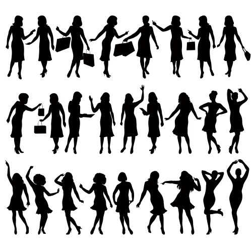 Women Body Shapes Vector Images (over 13,000)