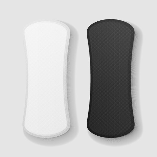 3d realistic menstrual hygiene cutton Royalty Free Vector