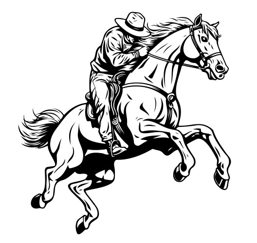 Horse And Rider Drawings