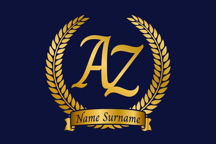 A to z logo Vector Images & Graphics for Commercial Use | VectorStock