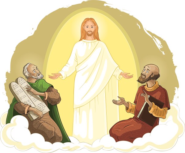 Jesus Transfiguration Vector Images (18)