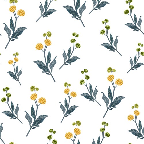 Spring seamless pattern Royalty Free Vector Image