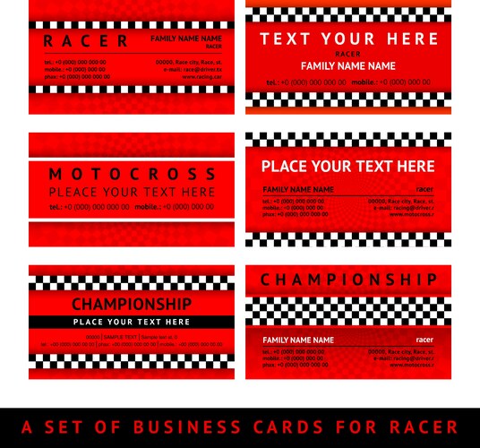 Sports Visiting Card Vector Images (over 440)